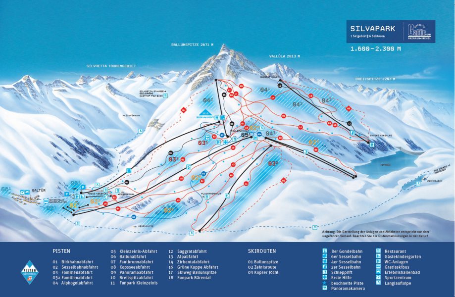 Silvretta Galtür - Tagesskifahrt ab € 69,90 inkl. Skipass